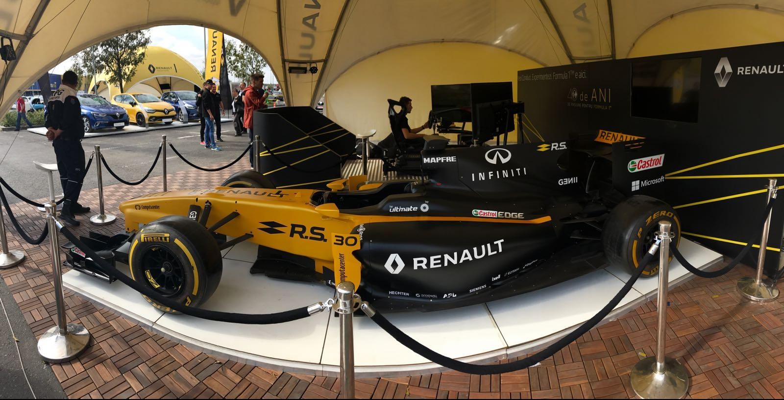 Monopostul de Formula 1 al celor de la Renault ajunge la Brasov - The ...